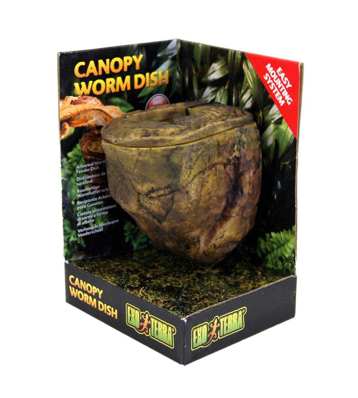 Exo Terra Canopy Worm Dish – HappyDragons